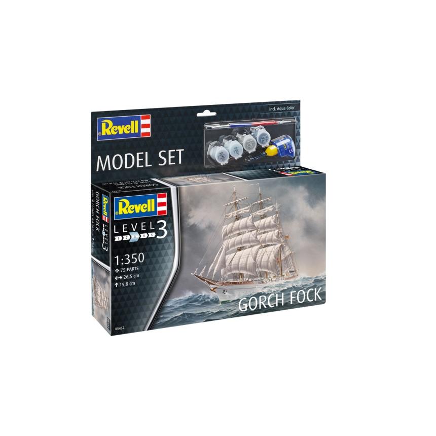 Revell Model Set Gorch Fock 6057 1:350 – PikPok Bled | Igrače, darila ...